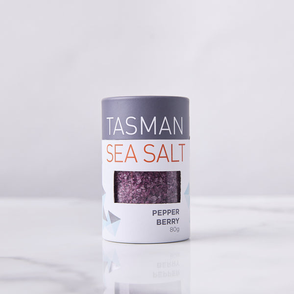 Tasman Sea Salt with Pepper Berry 80G – Meat Co.